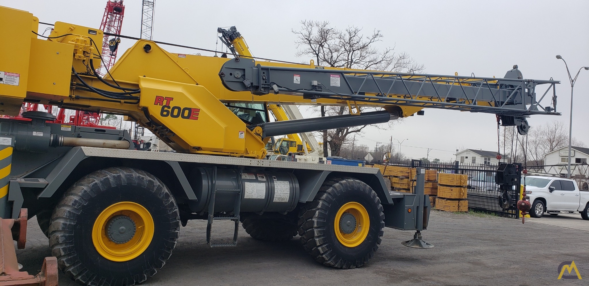2008 Grove RT600E / RT650E 50-Ton Rough Terrain Crane For Sale Hoists ...