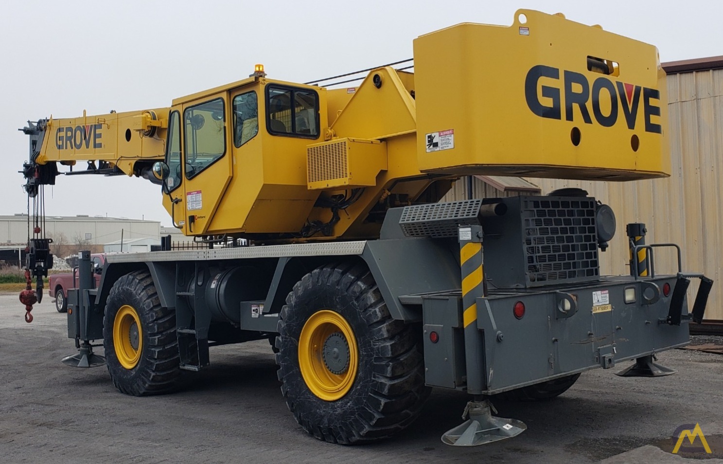 2008 Grove RT600E / RT650E 50-Ton Rough Terrain Crane For Sale Hoists ...