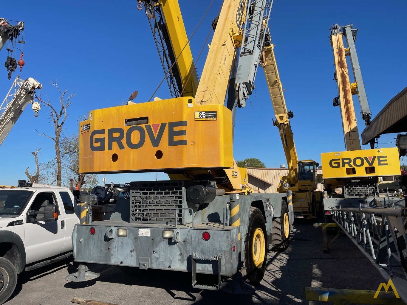 Grove RT650E Rough Terrain Crane For Sale Hoists & Material Handlers ...