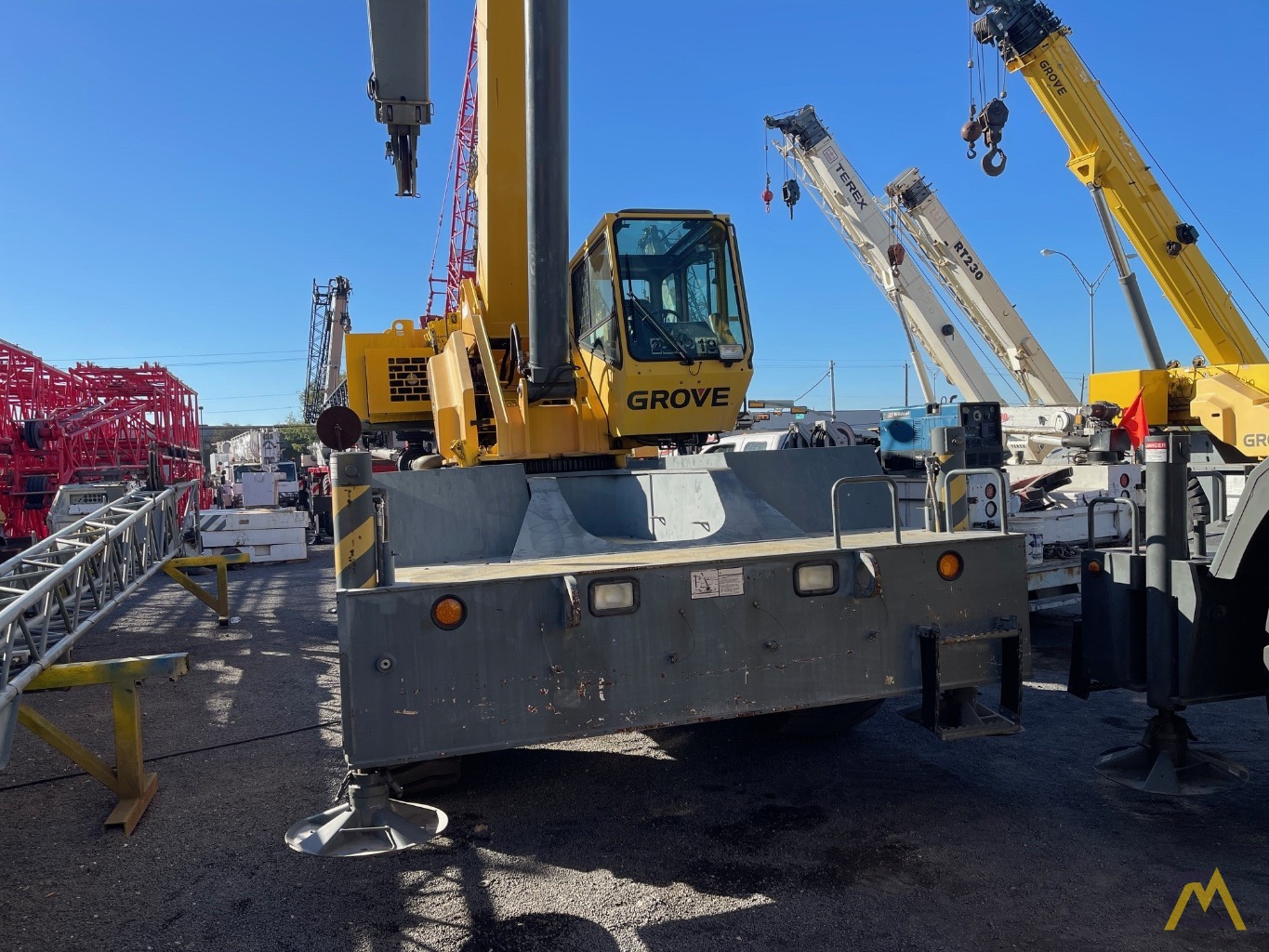 Grove RT650E Rough Terrain Crane For Sale Hoists & Material Handlers ...