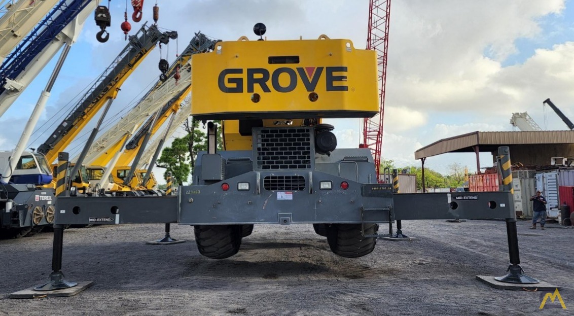 2008 Grove RT700E 60-Ton Rough Terrain Crane For Sale Hoists & Material ...