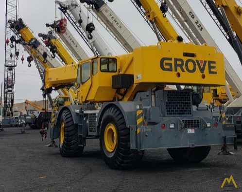 2008 Grove RT700E 60-Ton Rough Terrain Crane For Sale Hoists & Material ...