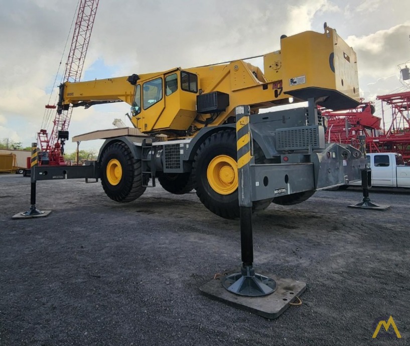 2008 Grove RT700E 60-Ton Rough Terrain Crane For Sale Hoists & Material ...