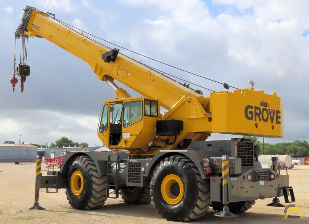 2008 Grove RT700E 60-Ton Rough Terrain Crane For Sale Hoists & Material ...