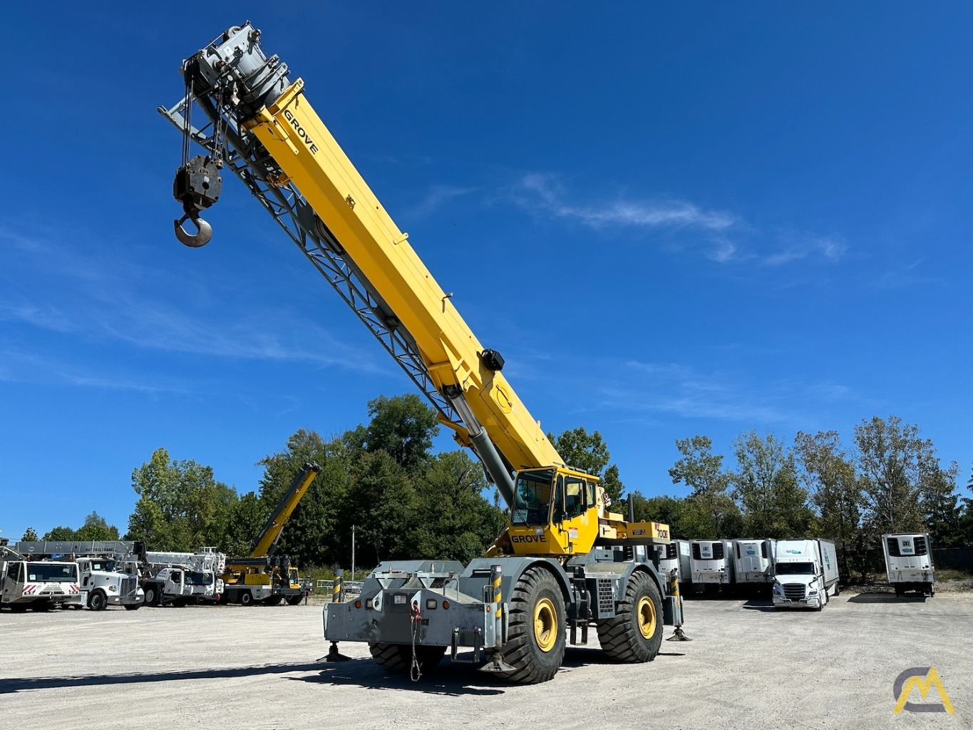Grove RT750E Rough Terrain Crane For Sale or Rent Hoists & Material ...