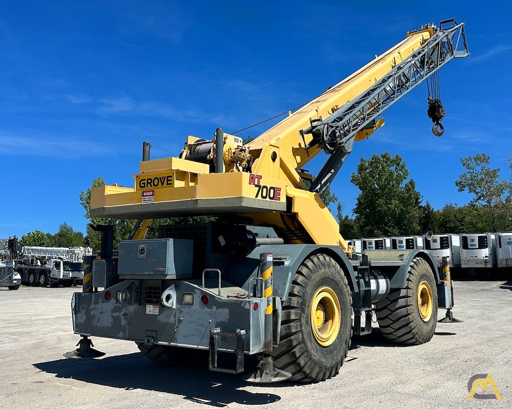 Grove RT750E Rough Terrain Crane For Sale or Rent Hoists & Material ...