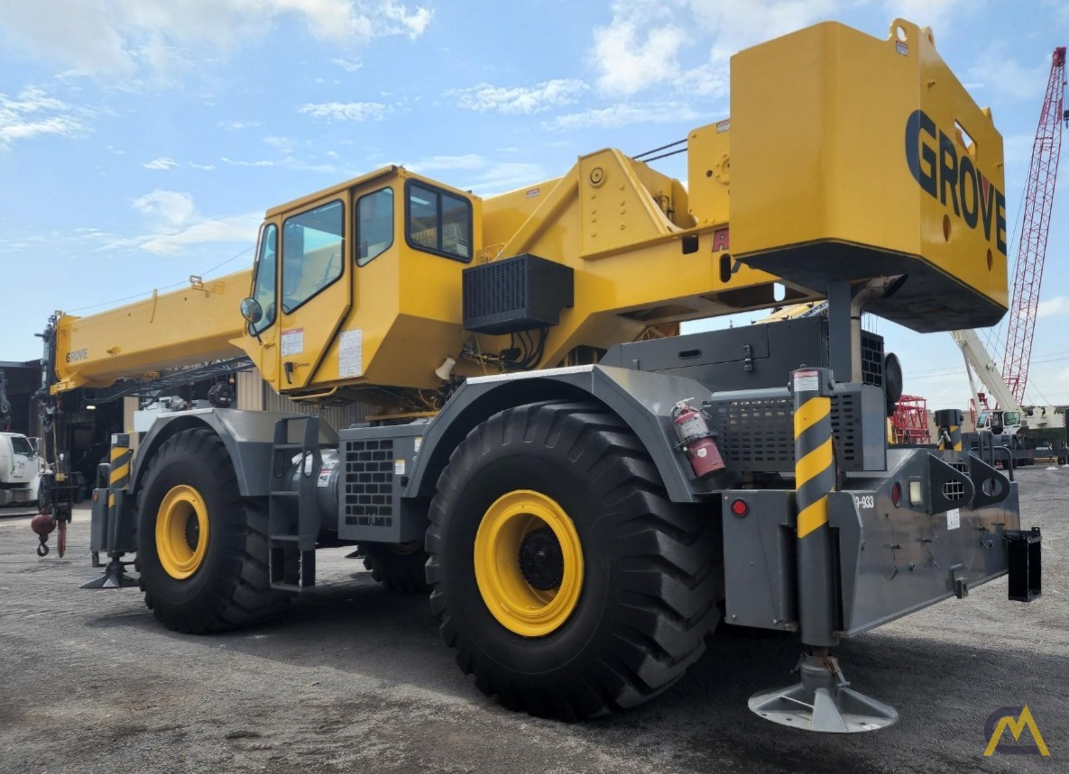 2008 Grove RT760E 60-Ton Rough Terrain Crane For Sale Hoists & Material ...