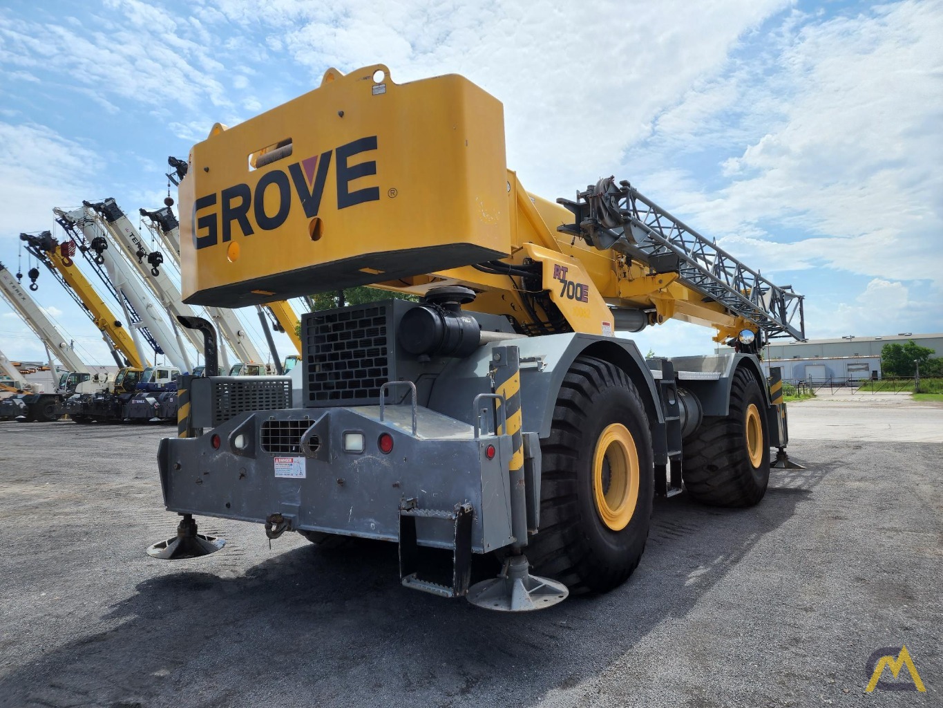 2008 Grove RT760E 60-Ton Rough Terrain Crane For Sale Hoists & Material ...