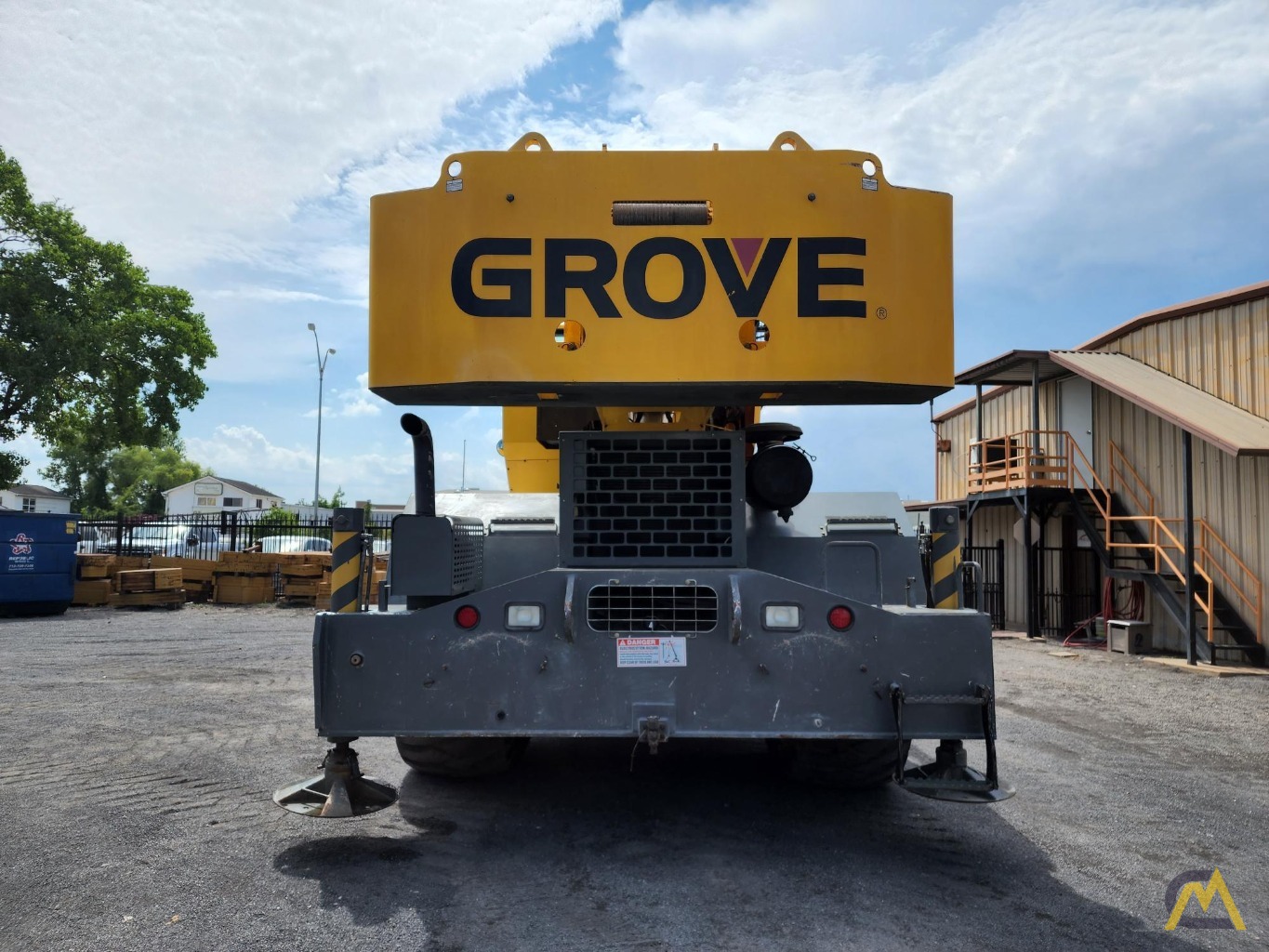 2008 Grove RT760E 60-Ton Rough Terrain Crane For Sale Hoists & Material ...