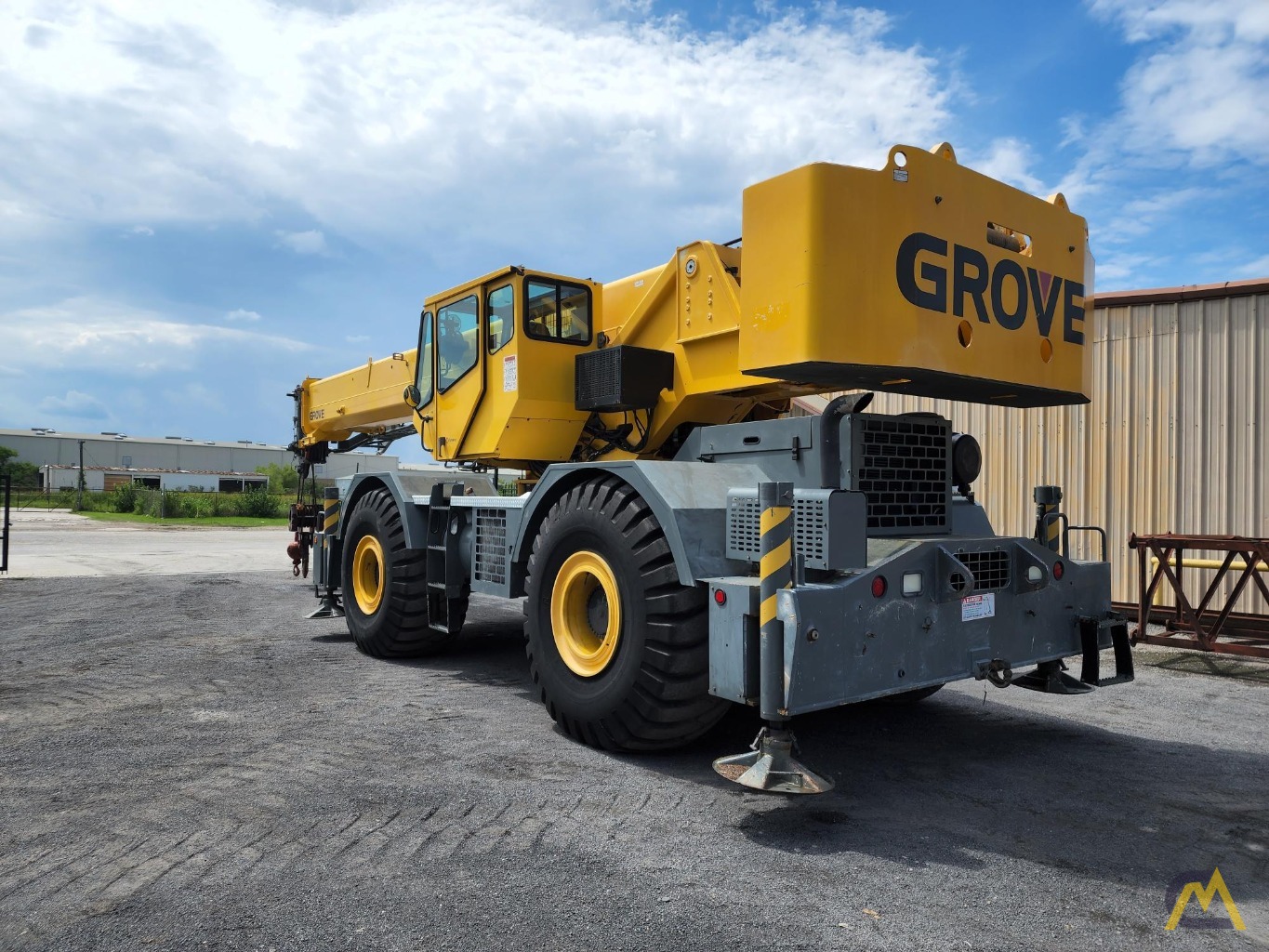 2008 Grove RT760E 60-Ton Rough Terrain Crane For Sale Hoists & Material ...