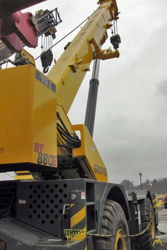 2008 GROVE RT880E For Sale Grove Rough Terrain Cranes Hoists & Material ...