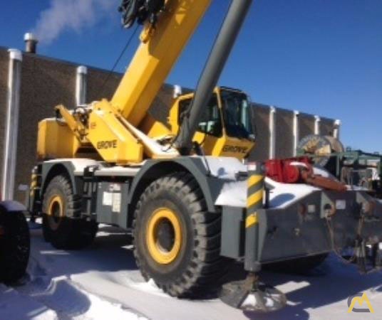 2008 GROVE RT880E For Sale Grove Rough Terrain Cranes Hoists & Material ...