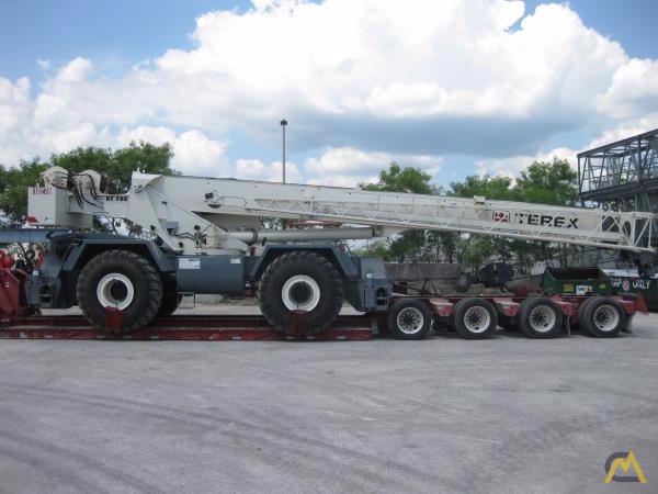Terex RT780 80-Ton Rough Terrain Crane For Sale Hoists & Material Handlers 576 CraneMarket