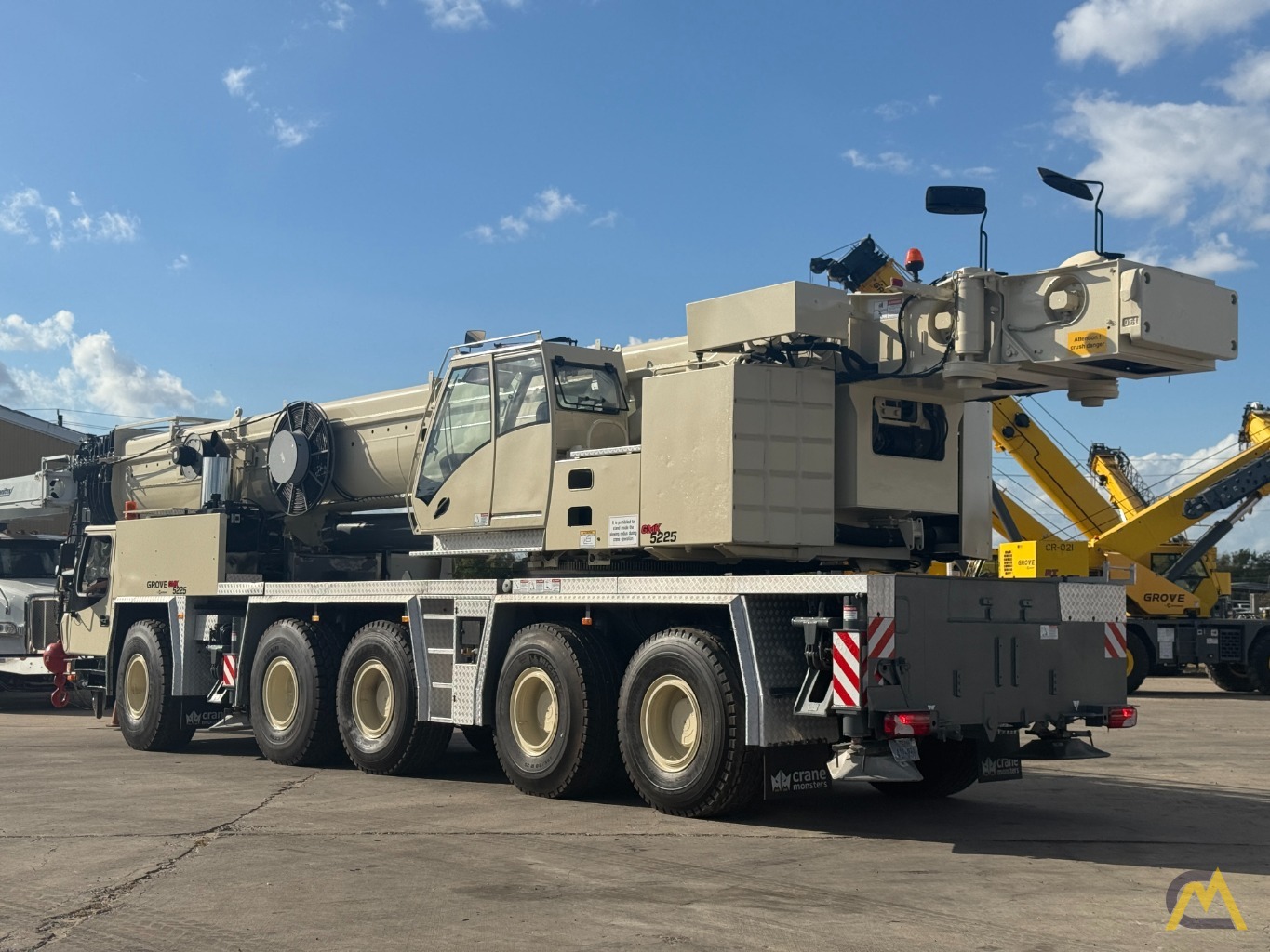 2009 GROVE GMK5225 ALL TERRAIN CRANE For Sale Grove All Terrain Cranes ...