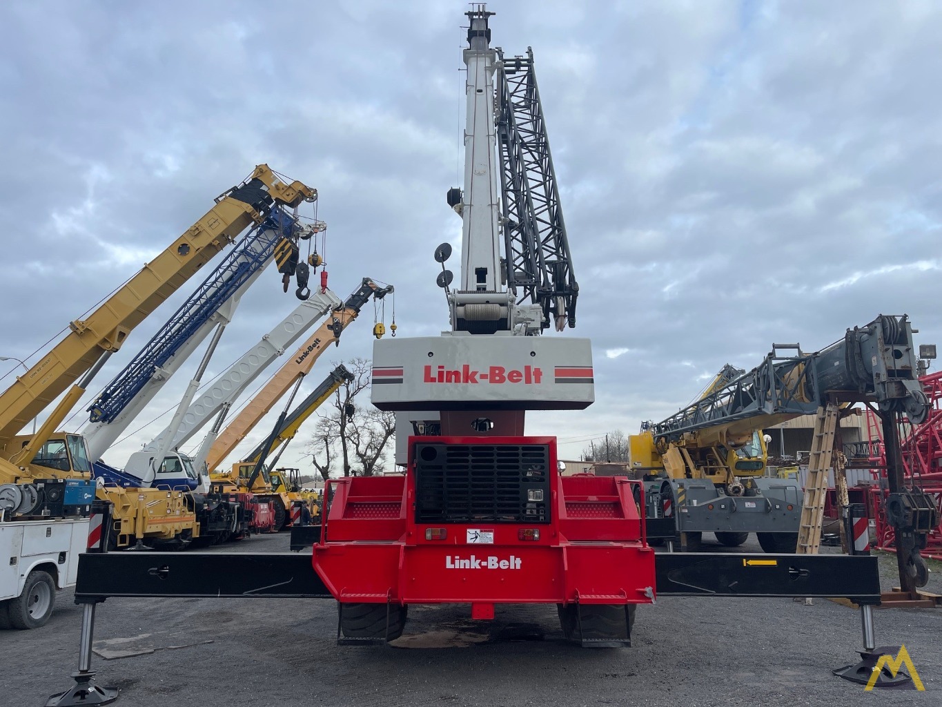 Link-Belt RTC-8065 Series II Rough Terrain Crane For Sale Hoists ...