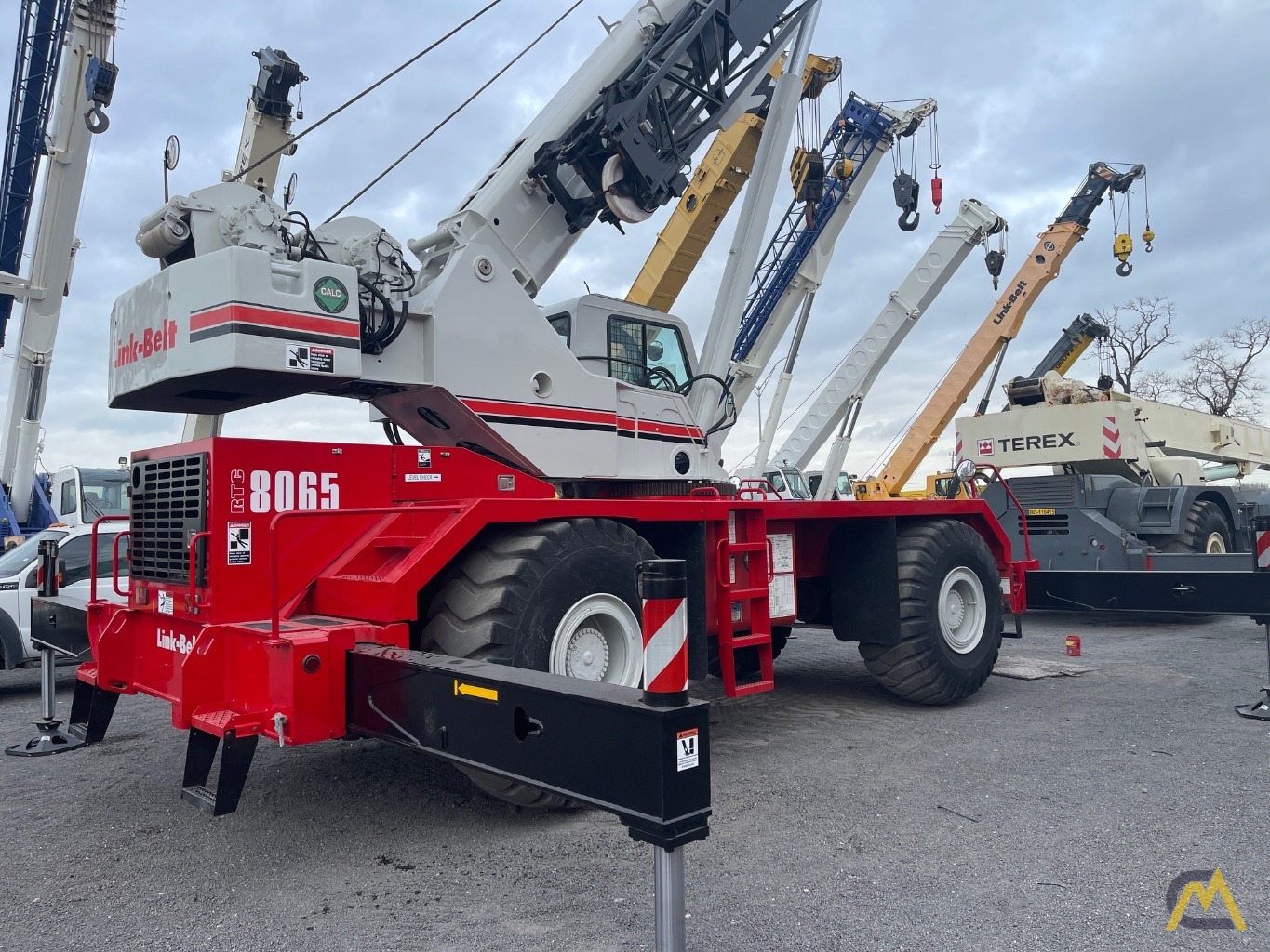 Link-Belt RTC-8065 Series II Rough Terrain Crane For Sale Hoists ...