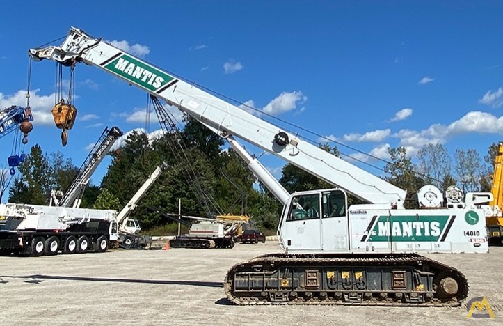 2009 Mantis 14010 70-Ton Telescopic Crawler Crane For Sale Hoists ...
