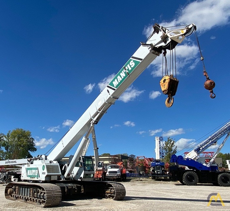 2009 Mantis 14010 70-Ton Telescopic Crawler Crane For Sale Hoists ...