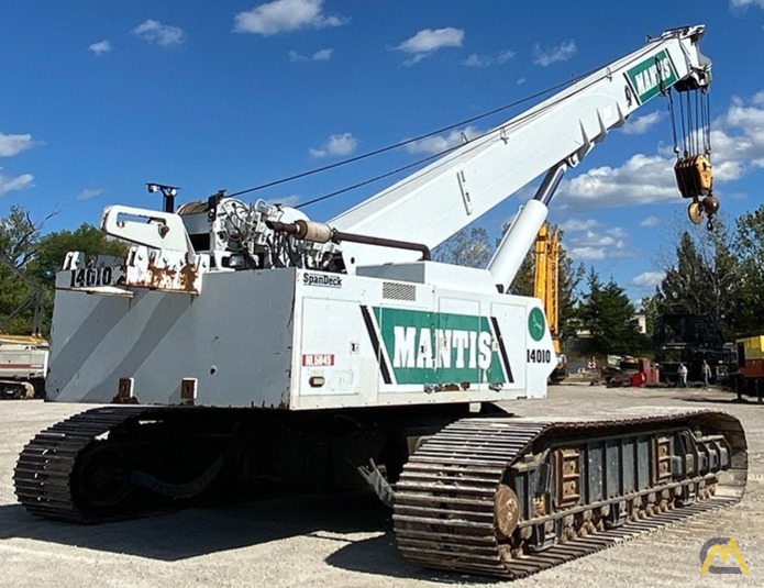 2009 Mantis 14010 70-Ton Telescopic Crawler Crane For Sale Hoists ...