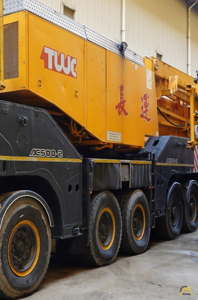 2009 Teres Demag AC 500-2 All Terrain Crane For Sale Terex Hoists ...