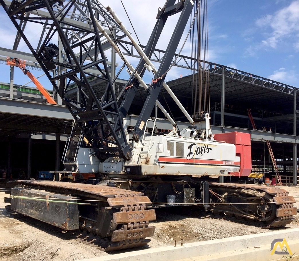 Link-Belt LS-248H-II 200-ton Lattice Boom Crawler Crane For Sale Hoists ...