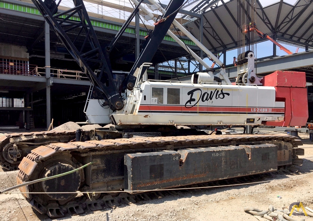 Link-Belt LS-248H-II 200-ton Lattice Boom Crawler Crane For Sale Hoists ...