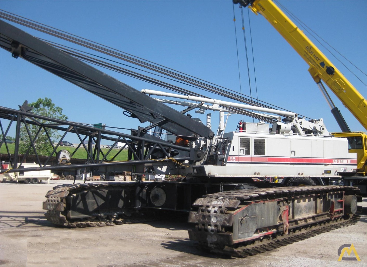 Link-Belt LS-248H II 200-Ton Lattice Boom Crawler Crane For Sale or ...