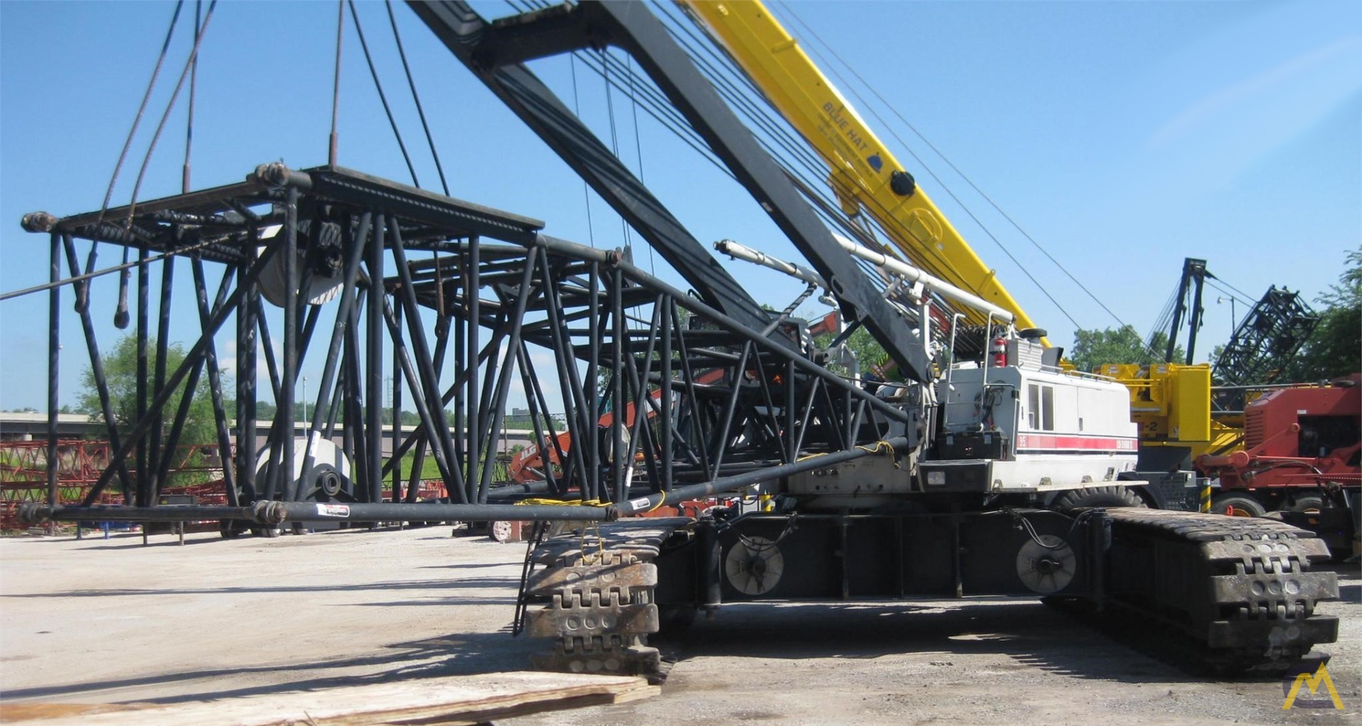 Link-Belt LS-248H II 200-Ton Lattice Boom Crawler Crane For Sale or ...