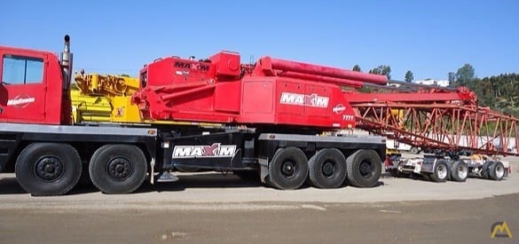 Manitowoc 777T 200-Ton Lattice Boom Truck Crane For Sale Hoists ...