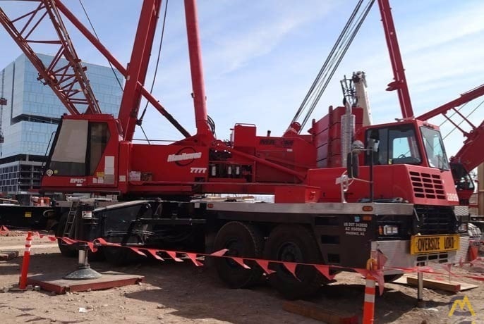 Manitowoc 777T 200-Ton Lattice Boom Truck Crane For Sale Hoists ...