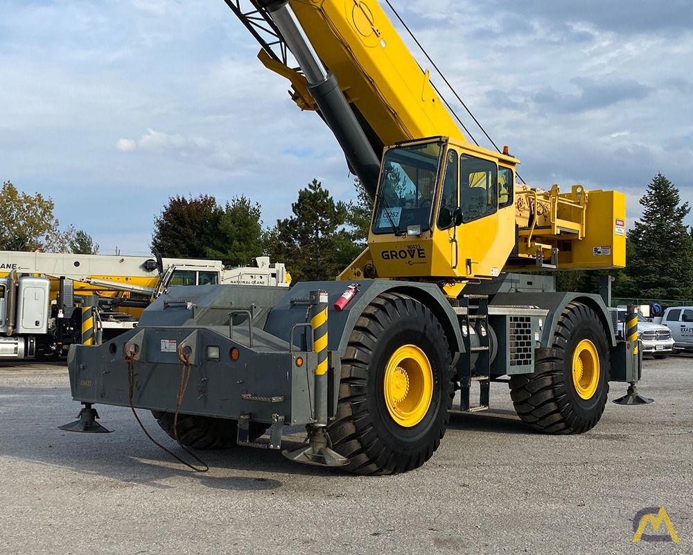 2011 Grove RT760E 60-Ton Rough Terrain Crane For Sale Hoists & Material ...