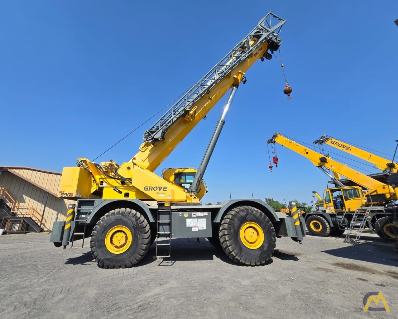 Grove RT890E Rough Terrain Crane For Sale Hoists & Material Handlers ...