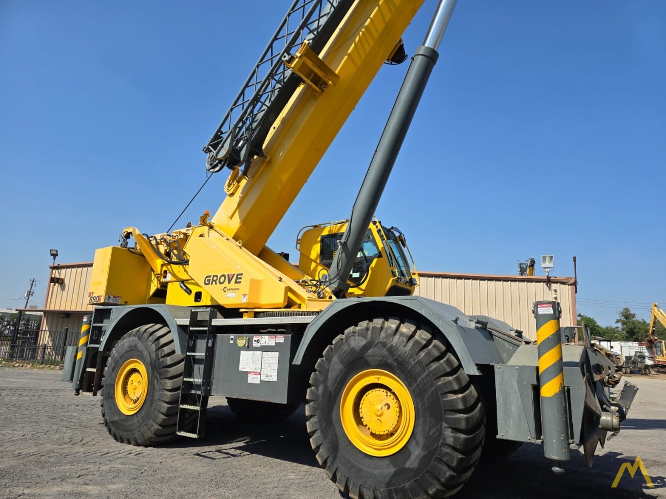 Grove RT890E Rough Terrain Crane For Sale Hoists & Material Handlers ...
