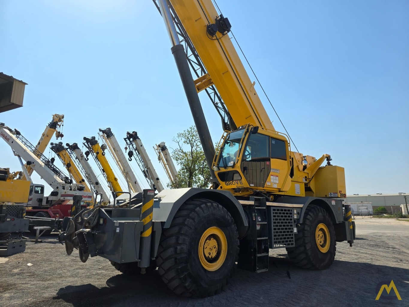 Grove RT890E Rough Terrain Crane For Sale Hoists & Material Handlers ...