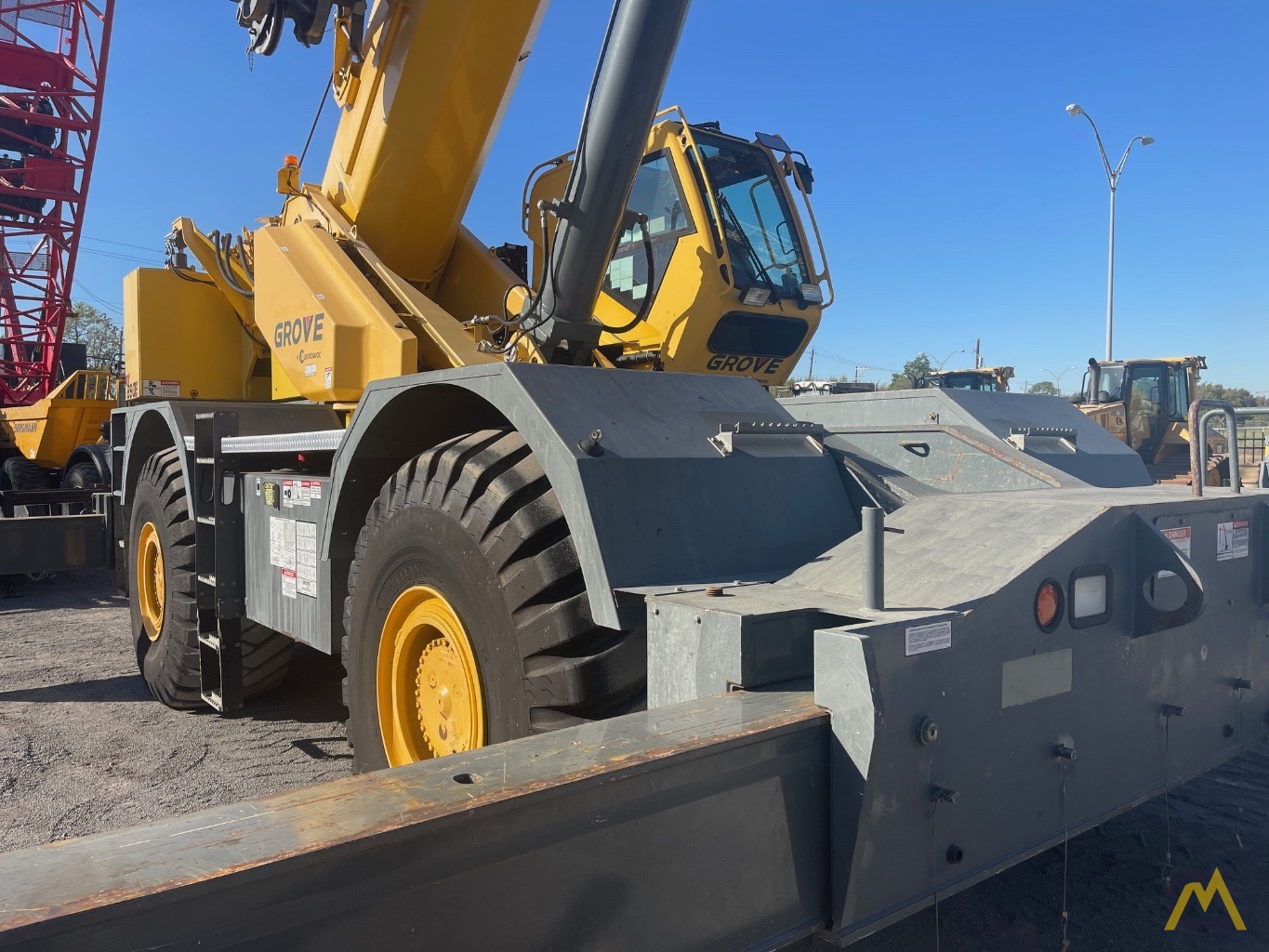 Grove RT890E Rough Terrain Crane For Sale Hoists & Material Handlers ...