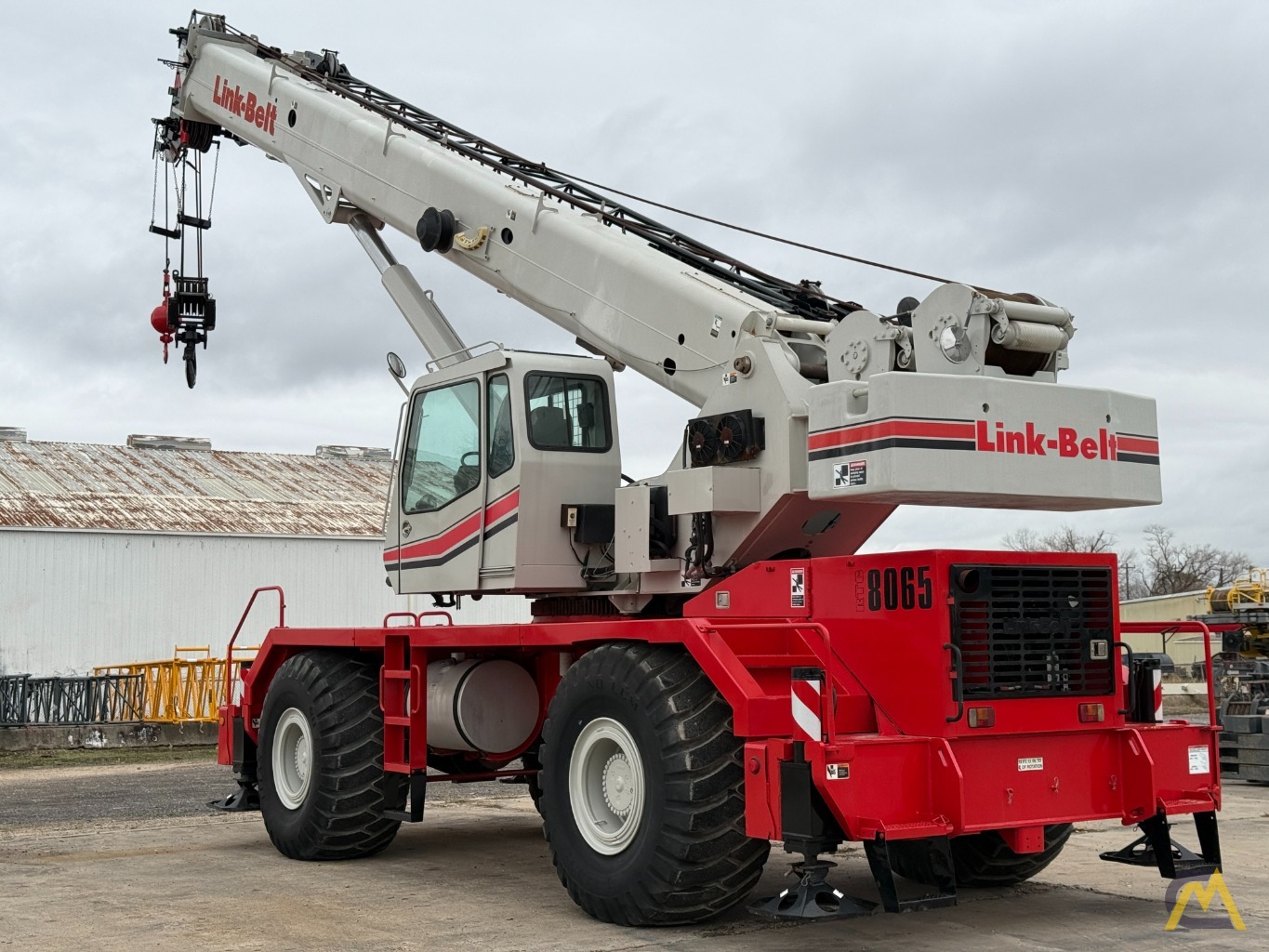 Link-Belt RTC-8065 Series II Rough Terrain Crane For Sale Hoists ...