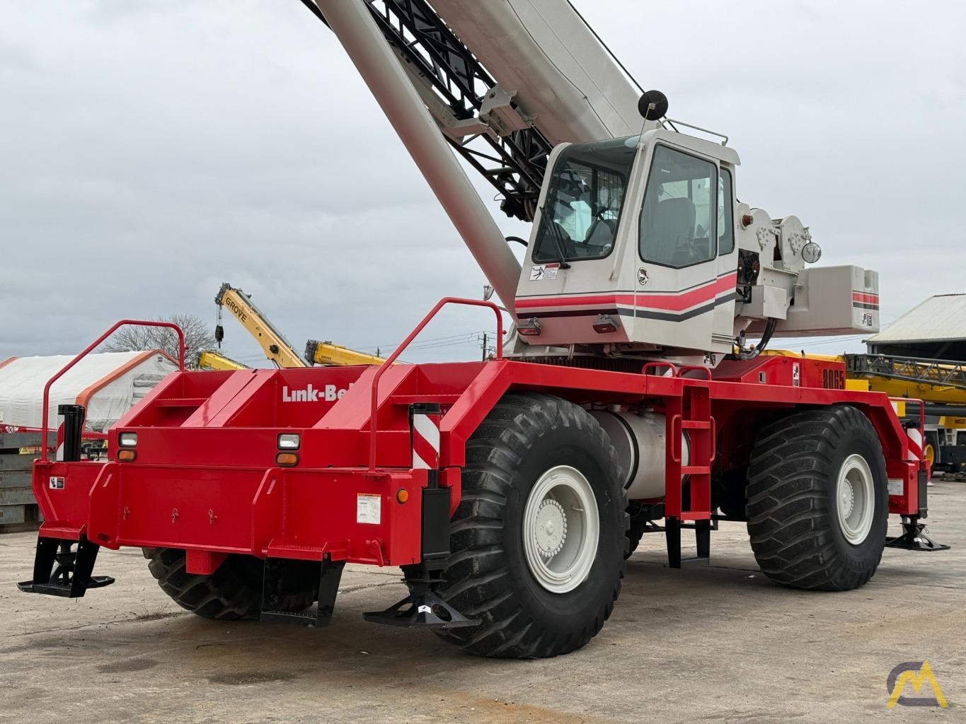 Link-Belt RTC-8065 Series II Rough Terrain Crane For Sale Hoists ...