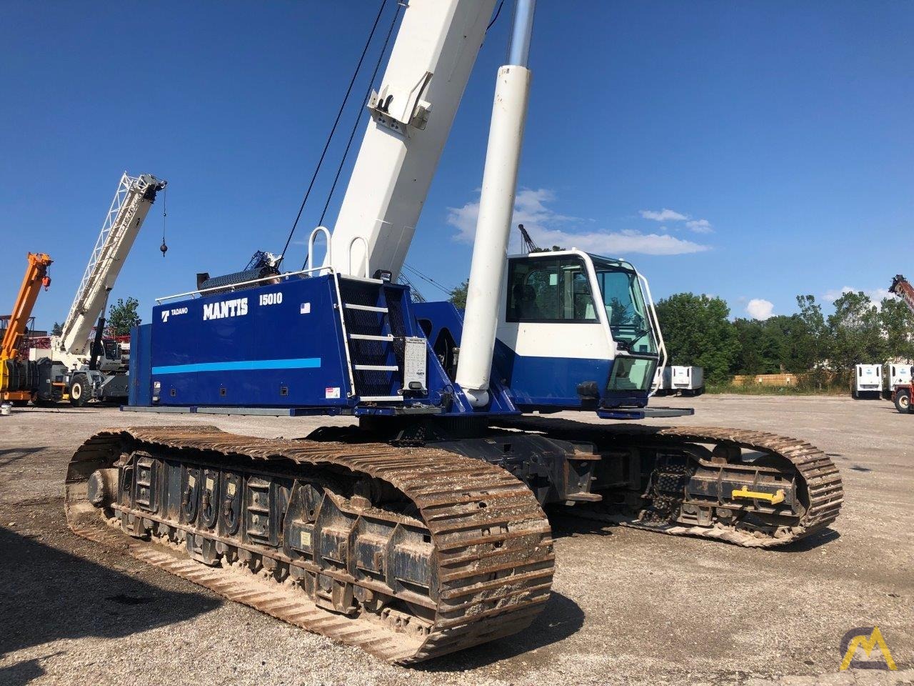 2011 Mantis 15010 77-Ton Telescopic Crawler Crane For Sale or Rent ...