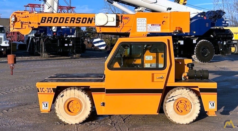 2012 Broderson IC-35-2F Carry Deck Crane For Sale or Rent Industrial Hoists & Material Handlers ...