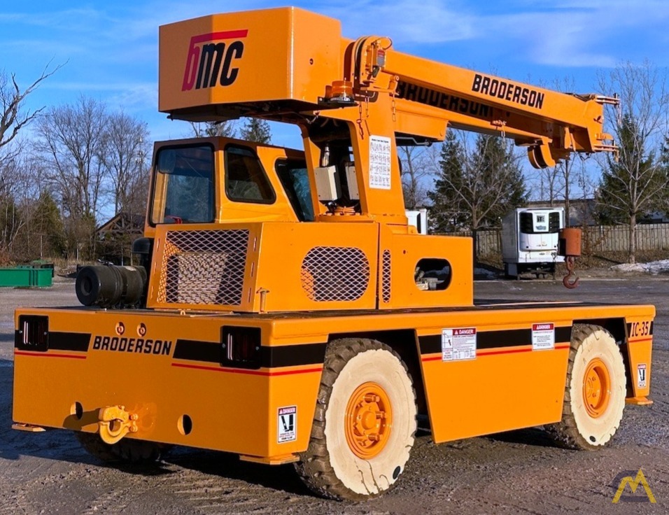 2012 Broderson IC-35-2F Carry Deck Crane For Sale or Rent Industrial ...