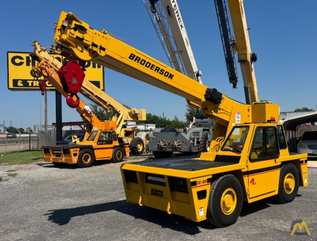 2012 Broderson IC-80-3J Industrial Carry Deck Crane For Sale Hoists & Material Handlers 36233 ...
