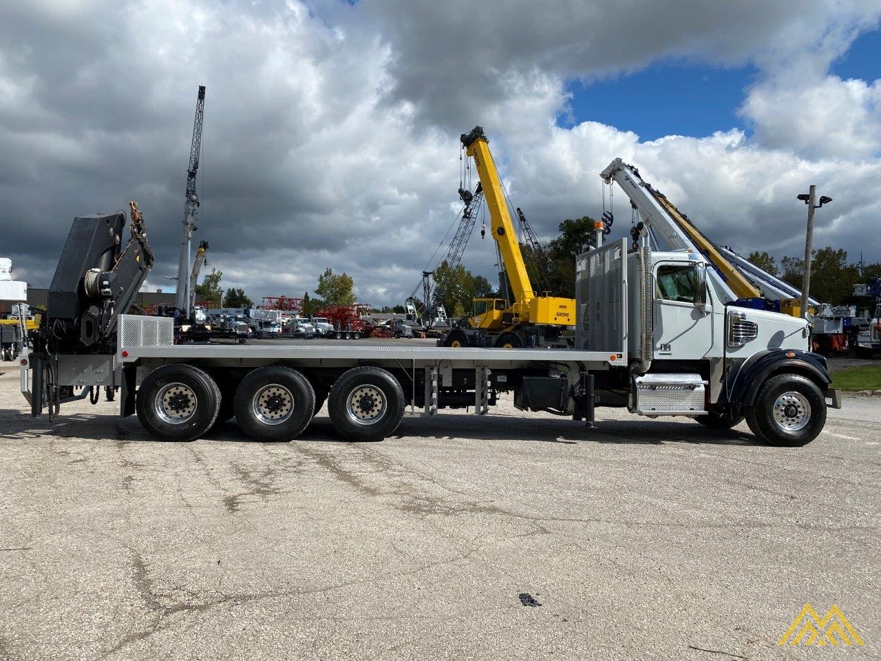 2012 Palfinger PK 32080 Knuckle Boom Crane on Freightliner Coronado ...