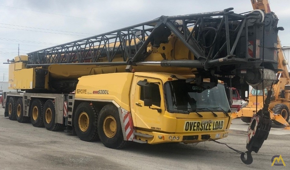 2012 Grove GMK6300L 350-Ton All Terrain Crane For Sale Hoists ...