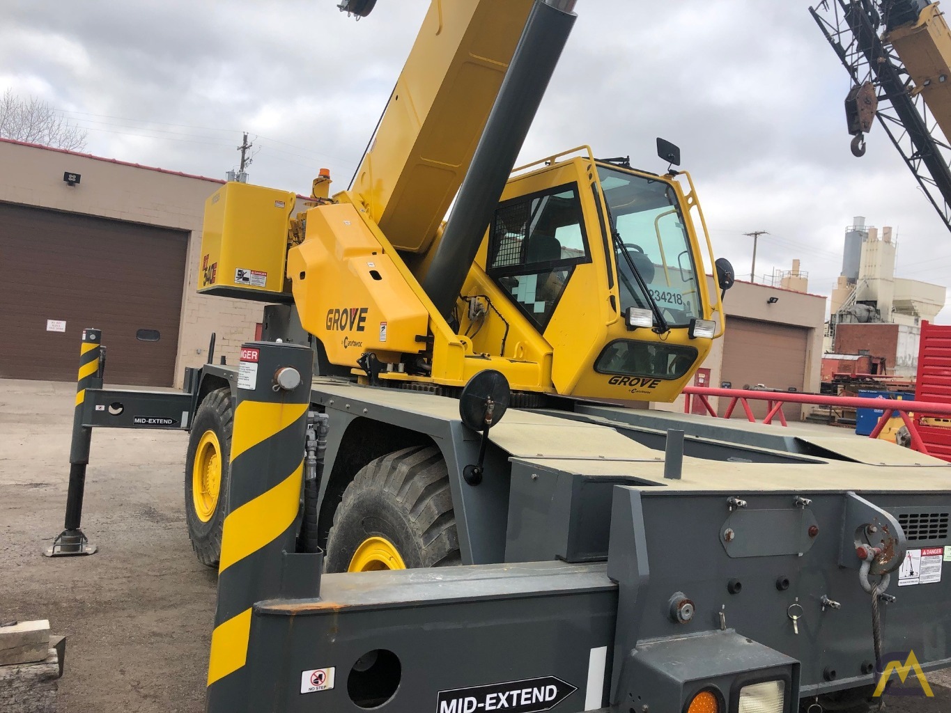 2013 Grove RT540E 40-Ton Rough Terrain Crane For Sale or Rent Hoists ...