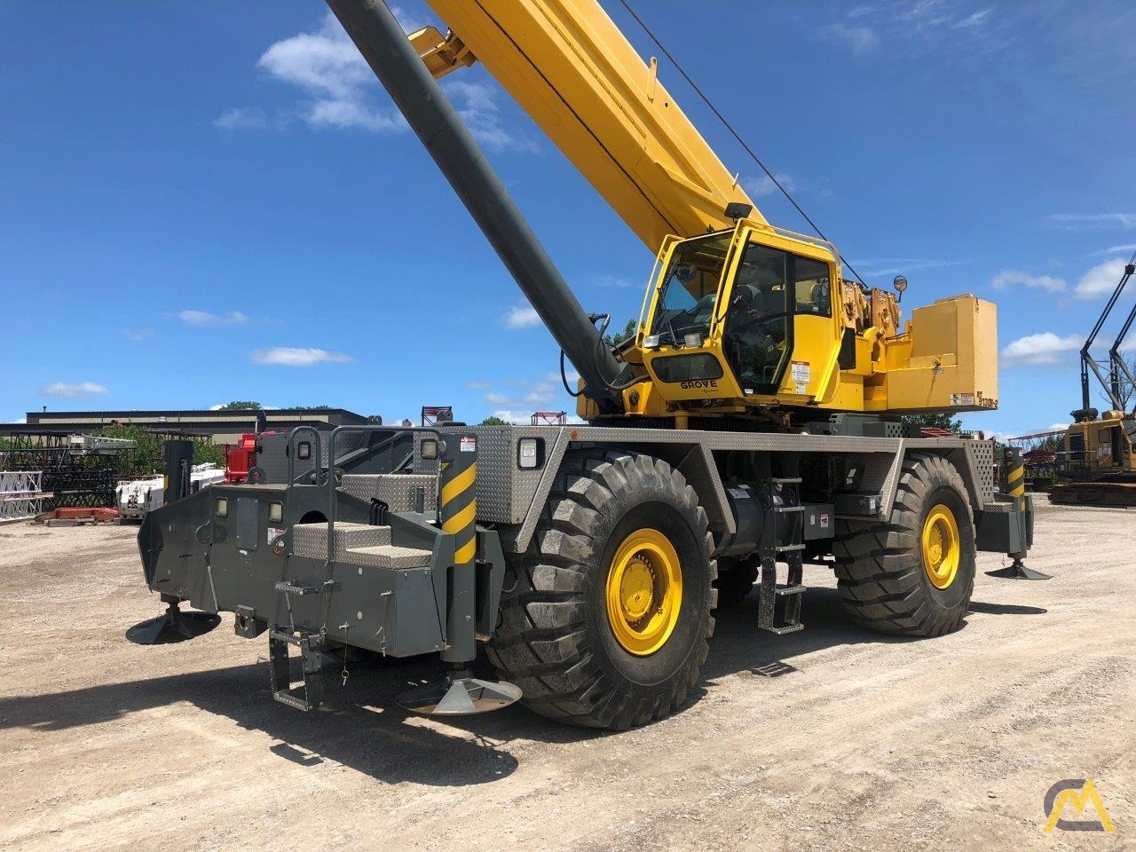 2012 Grove RT9130E 130-ton Rough Terrain Crane For Sale Hoists ...