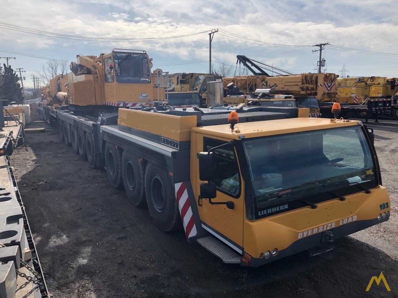 2012 Liebherr LTM 1500-8.1 600-Ton All Terrain Crane For Sale Hoists ...