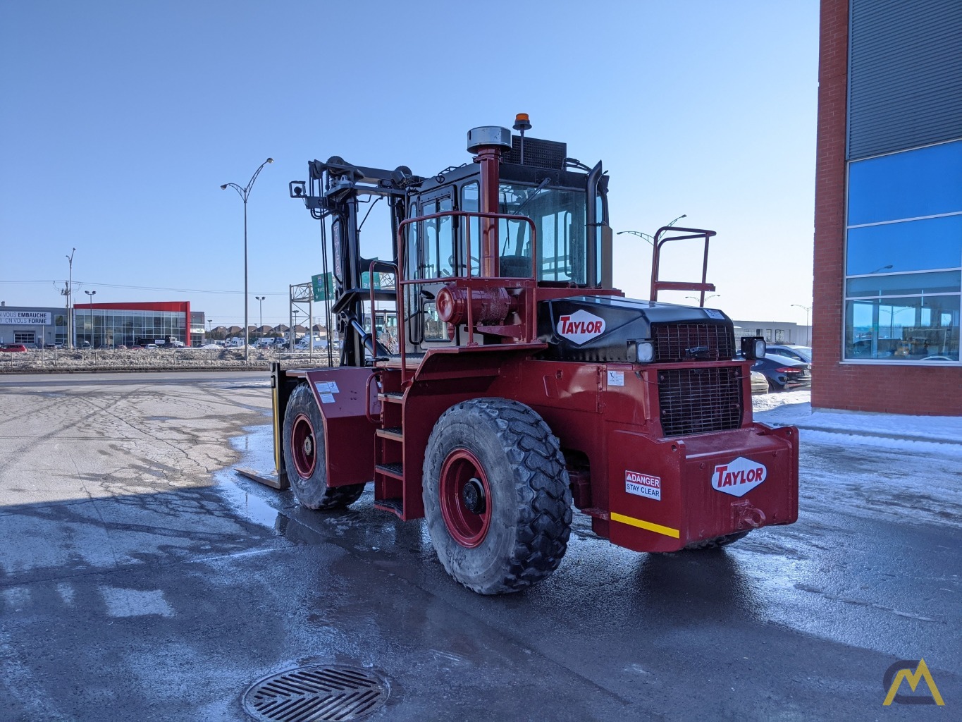 2012 Taylor TX4-250 12.5-Ton RT Forklift For Sale or Rent Lift Truck ...