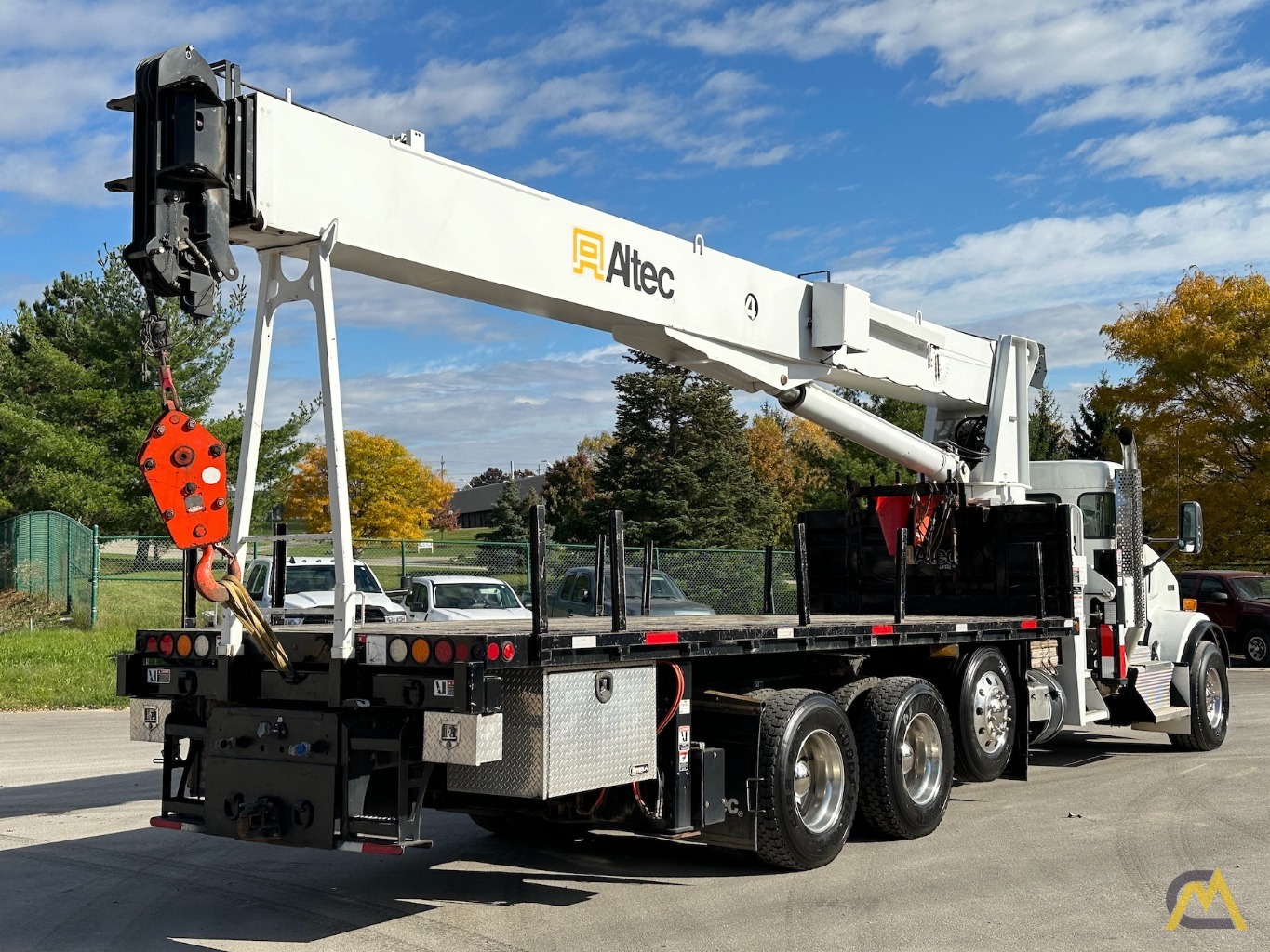Altec AC 26-103B Boom Truck Crane on Kenworth T800 For Sale Trucks Hoists & Material Handlers ...