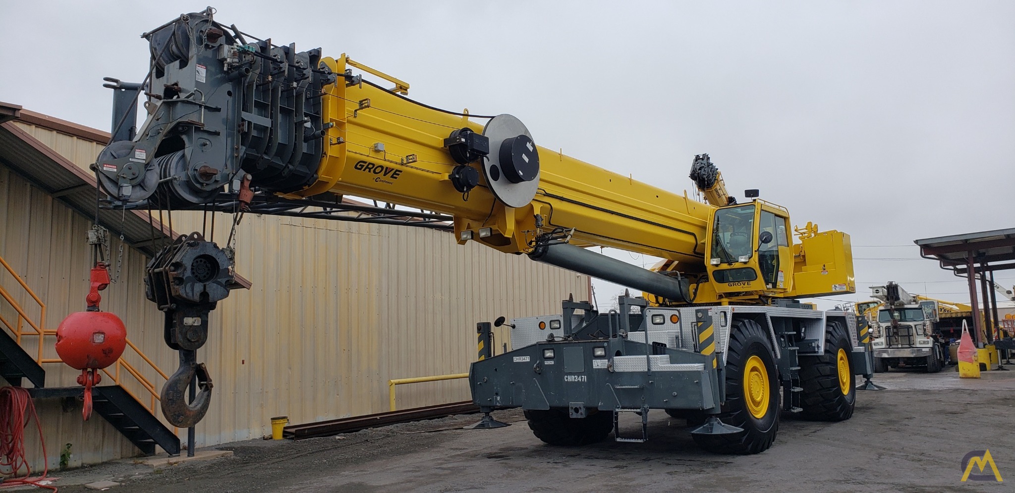 2013 Grove RT 9130E-2 130-Ton Rough Terrain Crane For Sale Hoists ...