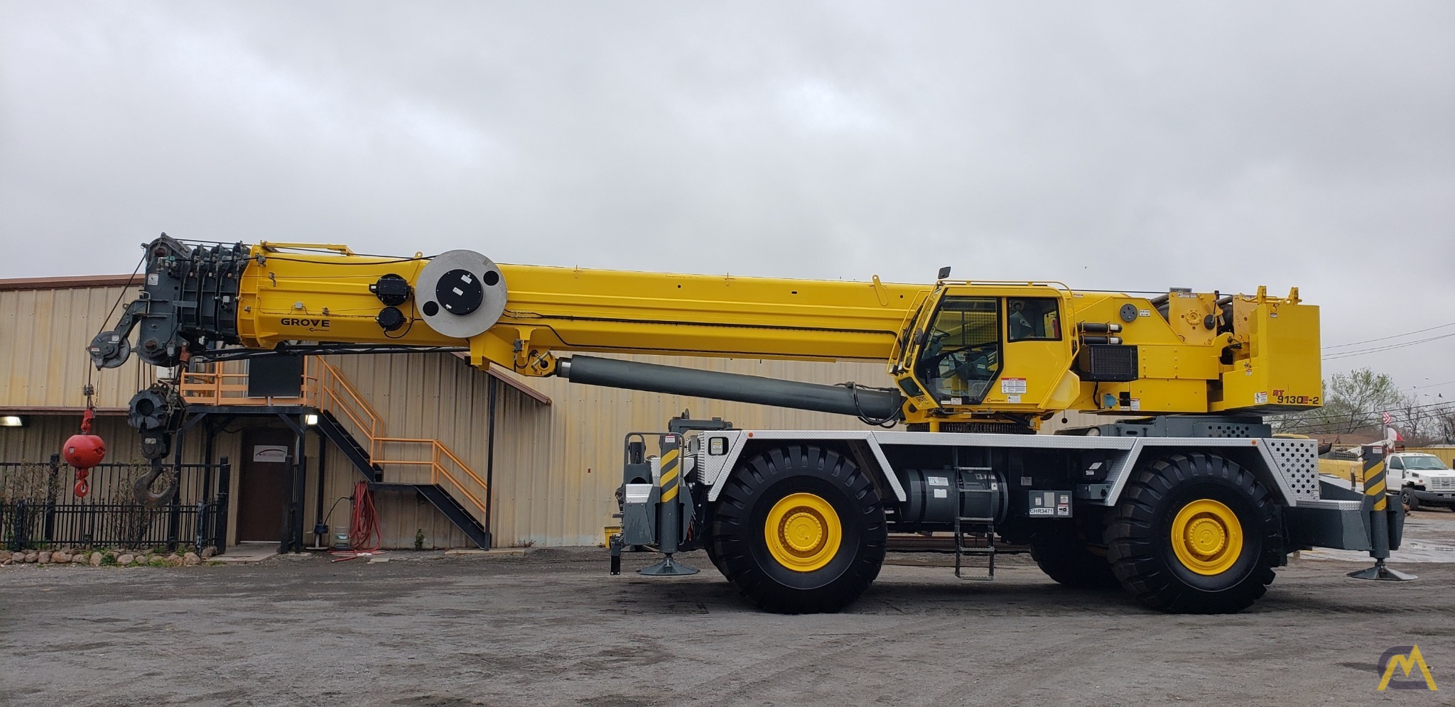 2013 Grove RT 9130E-2 130-Ton Rough Terrain Crane For Sale Hoists ...